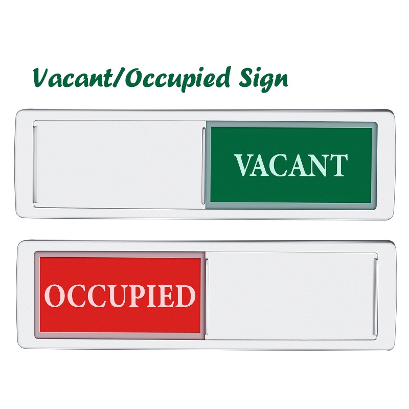 Occupied Vacant Door Sign for Office Meeting Room Door Occupied Vacant ...