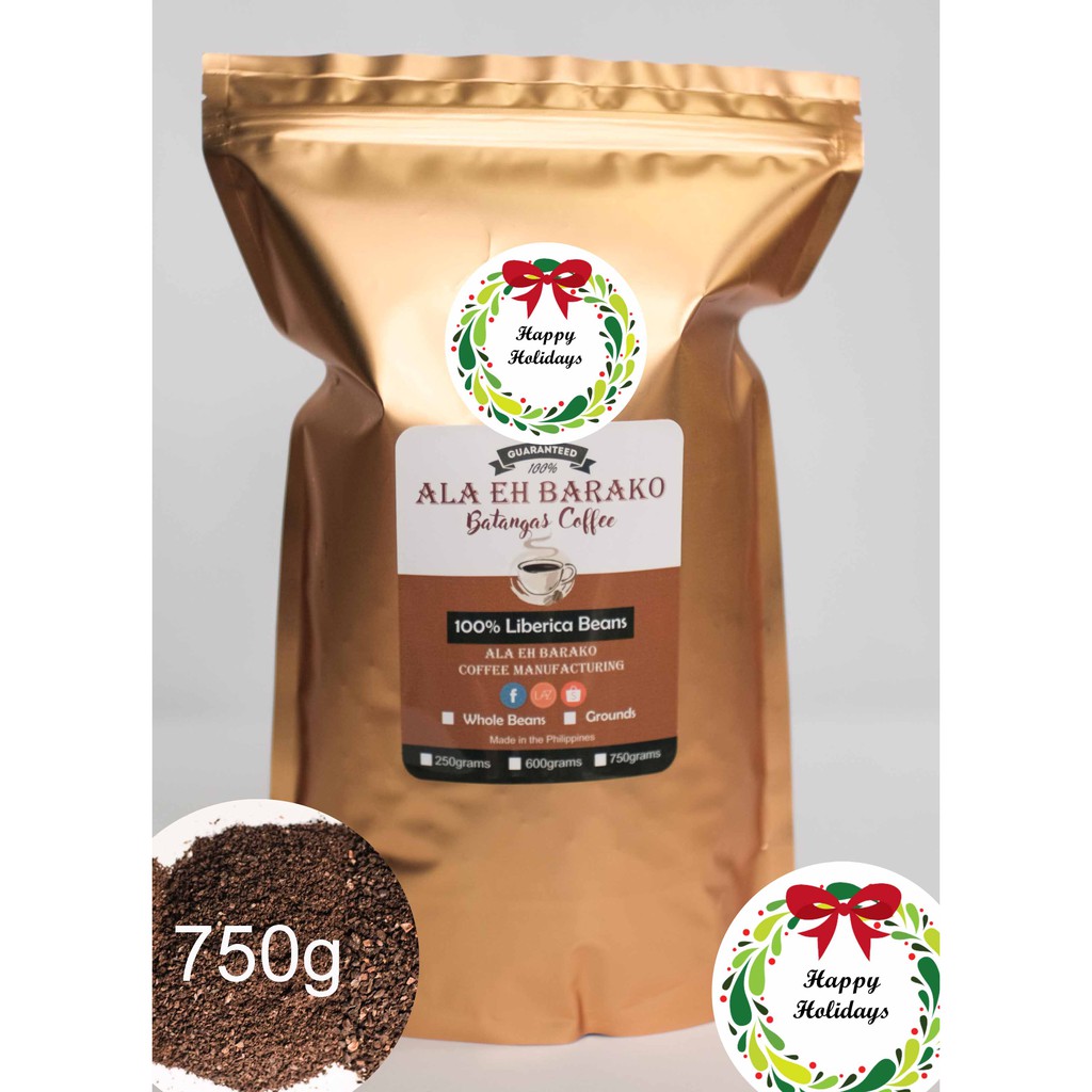 Ala Eh Barako Liberica Coffee (Kapeng Barako) 750g Grounds | Shopee ...