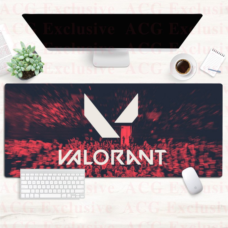 Valorant logo series large mouse pad can be customized | Shopee Philippines