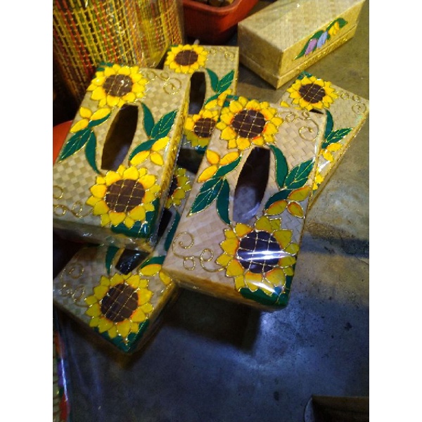 tissue box banig pandan | Shopee Philippines