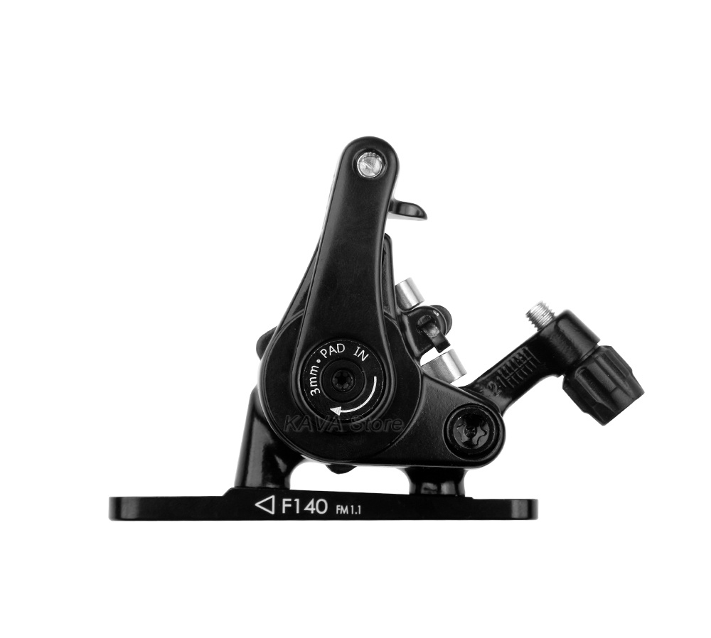 TEKTRO MD-C550 Road Bike Disc Brake 160/140mm Line Pull Brake Flat Mount Bilateral Braking ...