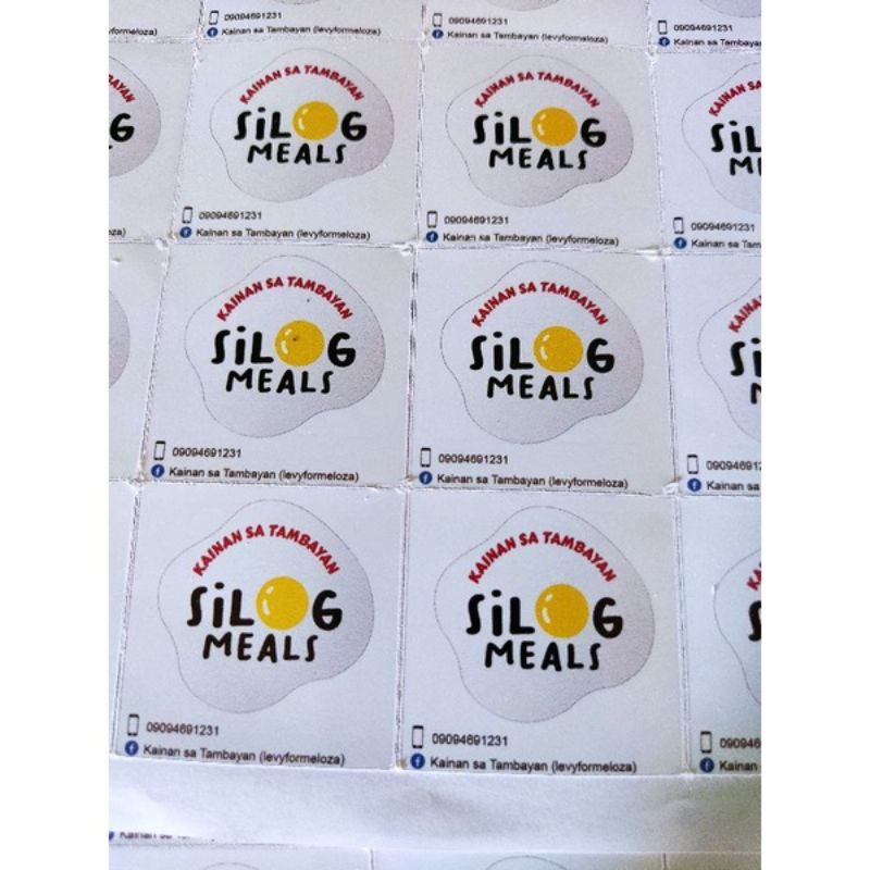 customized cut out paper sticker labels | Shopee Philippines