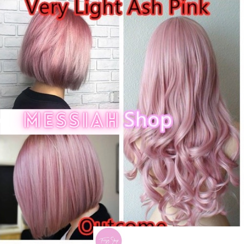 BREMOD 10.45 Very light Ash Pink Permanent Hair color with Oxidizer ...