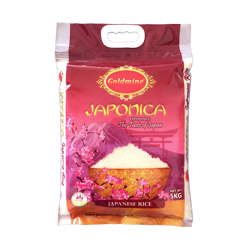 Goldmine Japonica Japanese Rice 5KG | Shopee Philippines
