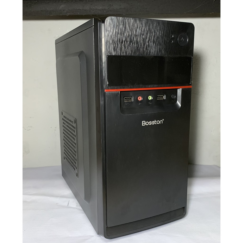 BOSSTON EK-02 CPU Desktop Computer Case Casing Micro-ATX | Shopee ...