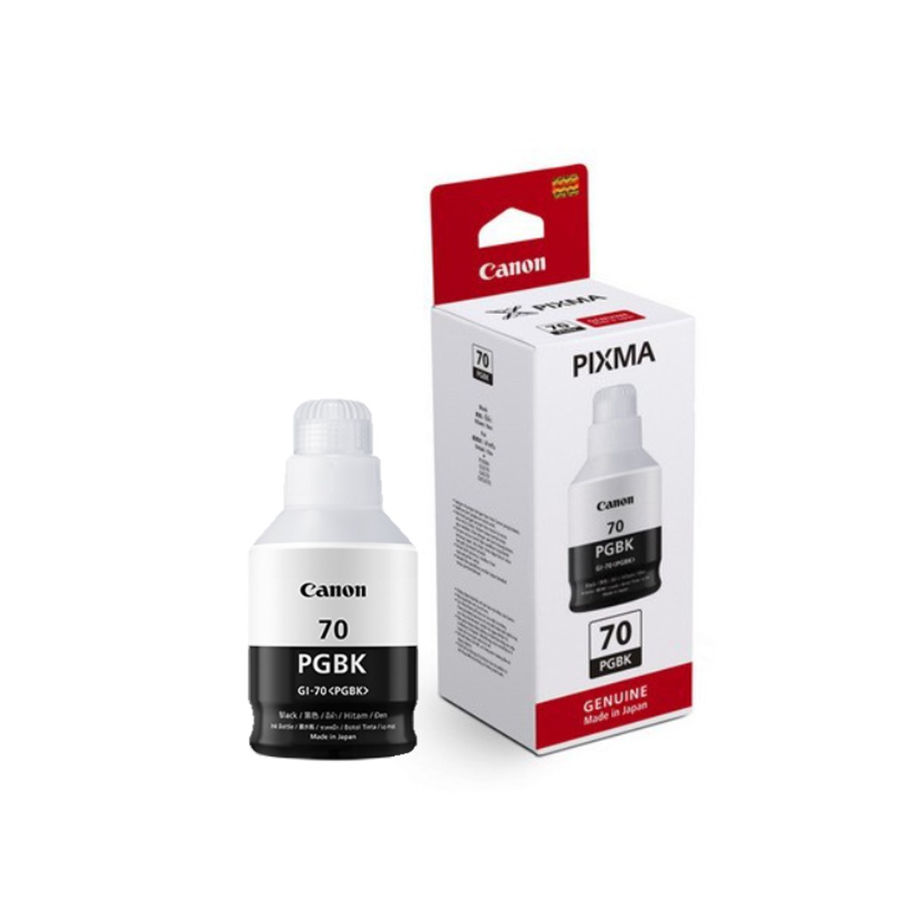 Canon GI-70 Ink Bottle (Black, Cyan, Magenta, Yellow) | Shopee Philippines