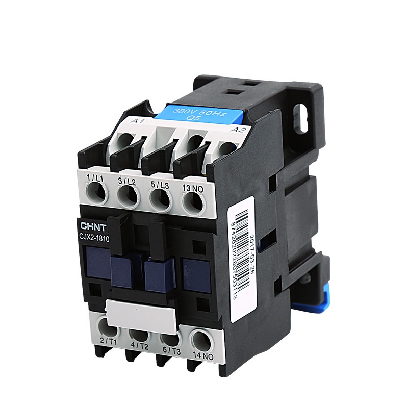 100% Genuine CHINT Contactor CJX2 9 12 18 25 32 4011 Voltage 220V 24V DC24V 50/60Hz Din Rail ...