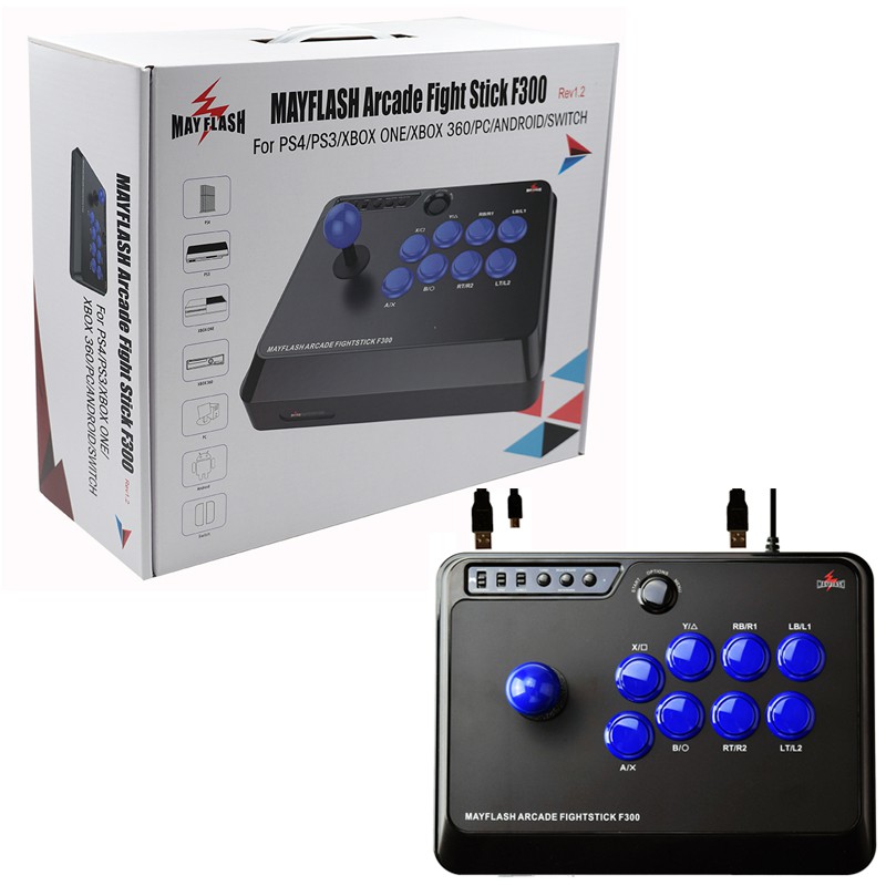 (Local delivery) Mayflash F300 Arcade Fightstick for PS4/PS3/XBOX ONE ...