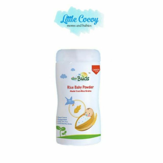 Tiny Buds Rice Baby Powder | Shopee Philippines