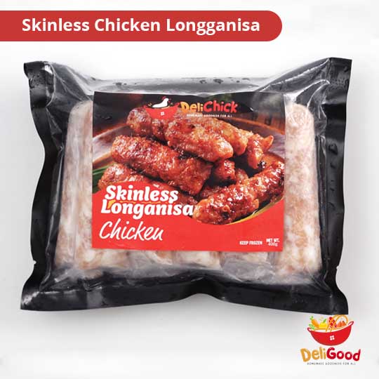 DeliGood Skinless Chicken Longganisa 350g | Shopee Philippines