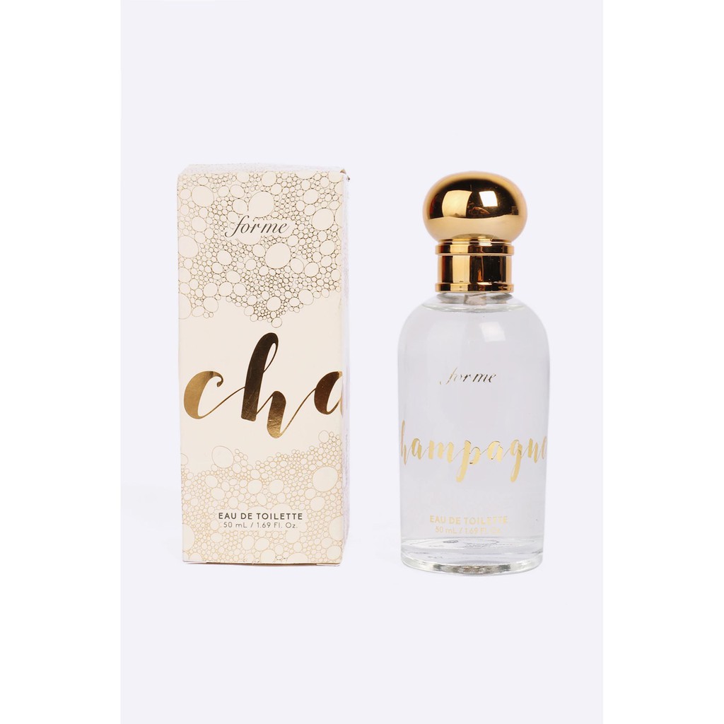 ForMe Champagne Eau de Toilette Perfume for Women 50ML | Shopee Philippines