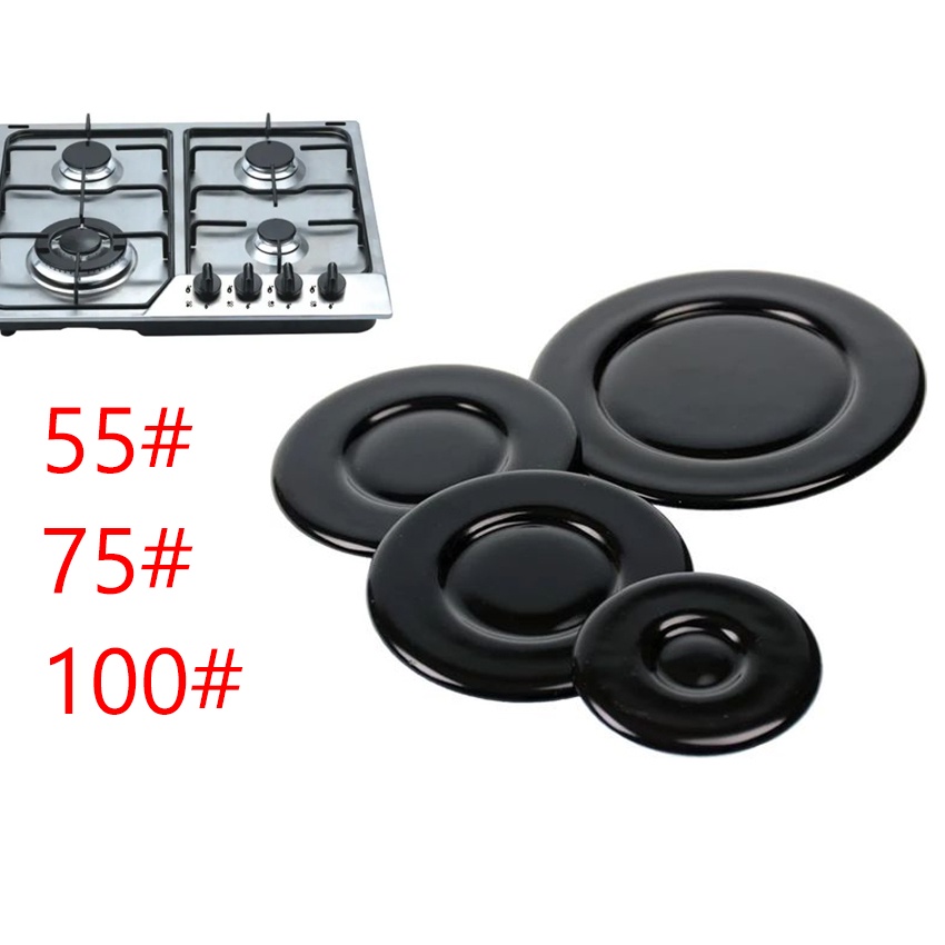 Universal Gas Stove Hob Burner Crown Cover Flame Cap Sabaf 75MM 100MM ...