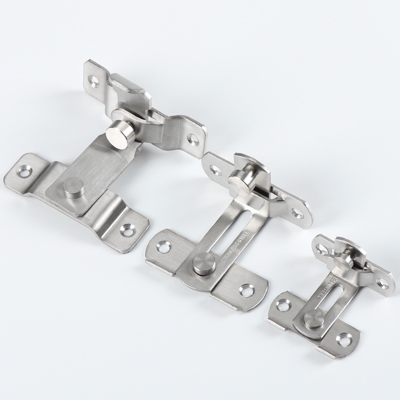 90 degree Right angle buckle 304 Stainless steel sliding door Barrel ...