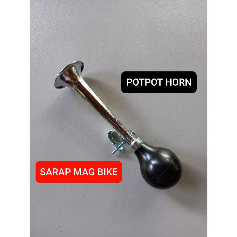 Classic POTPOT horn for bike - with sound check | Shopee Philippines