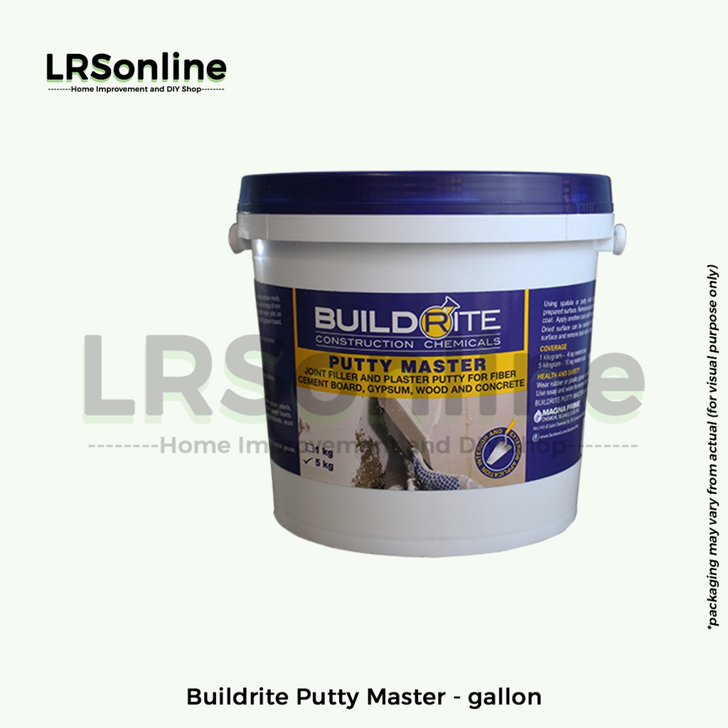 Buildrite Putty Master - Joint Filler and Plaster Putty - gallon | BeeCost