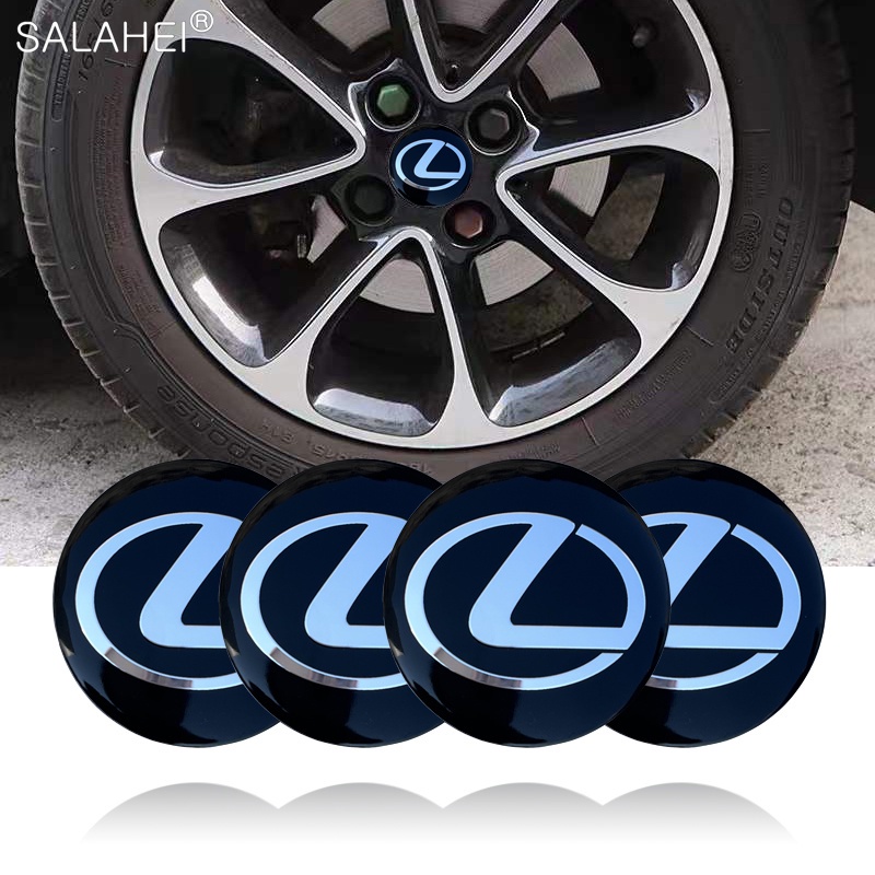 4Pcs 56mm Metal Car Rim Center Cover For Lexus RX300 RX450 IS200 IS250 ...