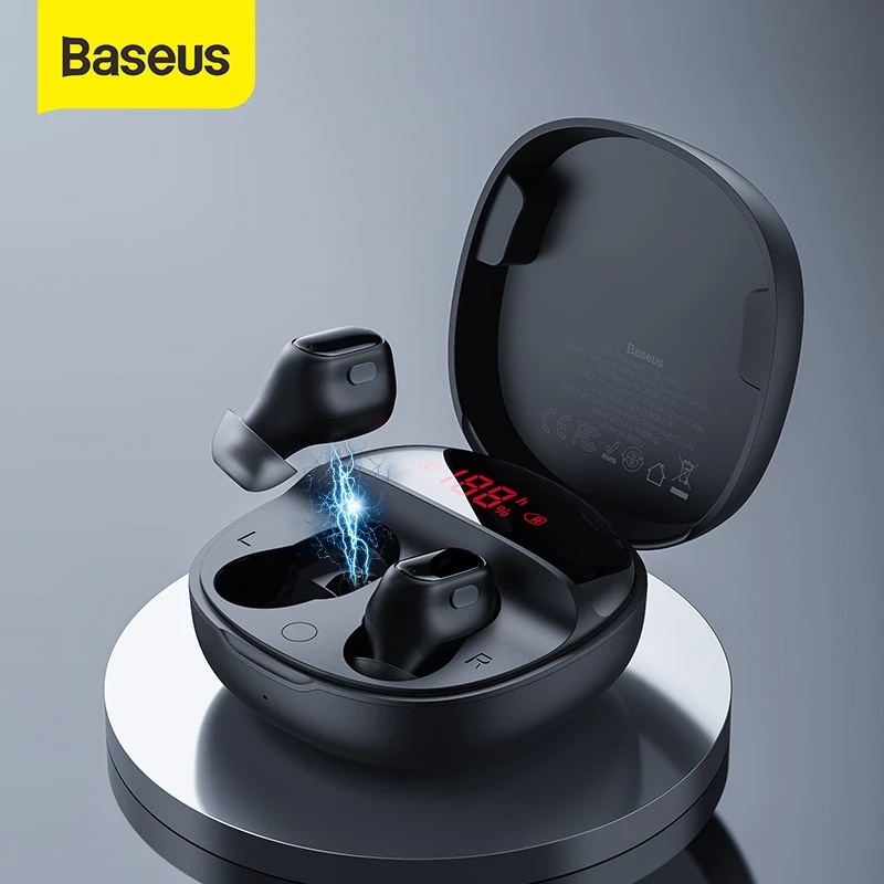 Baseus WM01 Plus True Wireless Earphones TWS Bluetooth 5.0 Headphones ...