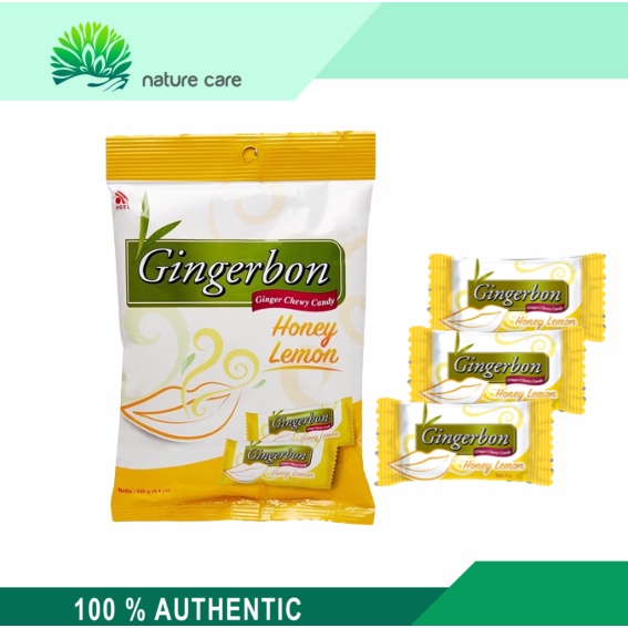 Gingerbon Honey Lemon Ginger Chewy Candy | Shopee Philippines