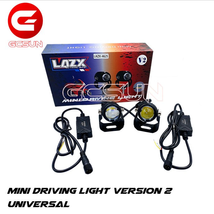 MINI DRIVING LIGHT VERSION 2 LAZX - GCSUN | Shopee Philippines