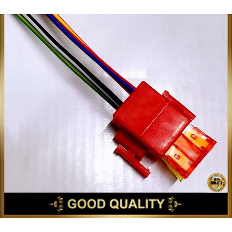 Universal Double Fuse Holder Fuse Box with 10a&20a Fuse | Shopee ...