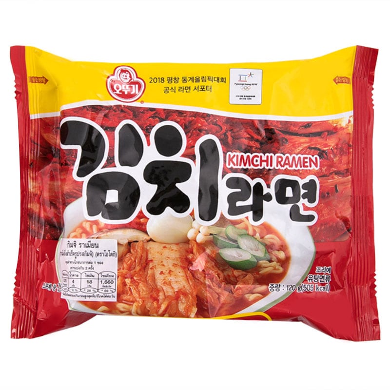 Ottogi Kimchi Ramyon 120g. Otokiramen Instant Flavor 120 G. | Shopee ...