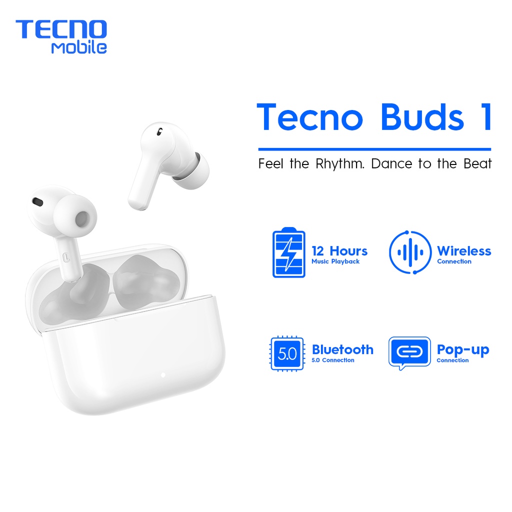 Tecno Buds 1, Model BD01 | Shopee Philippines