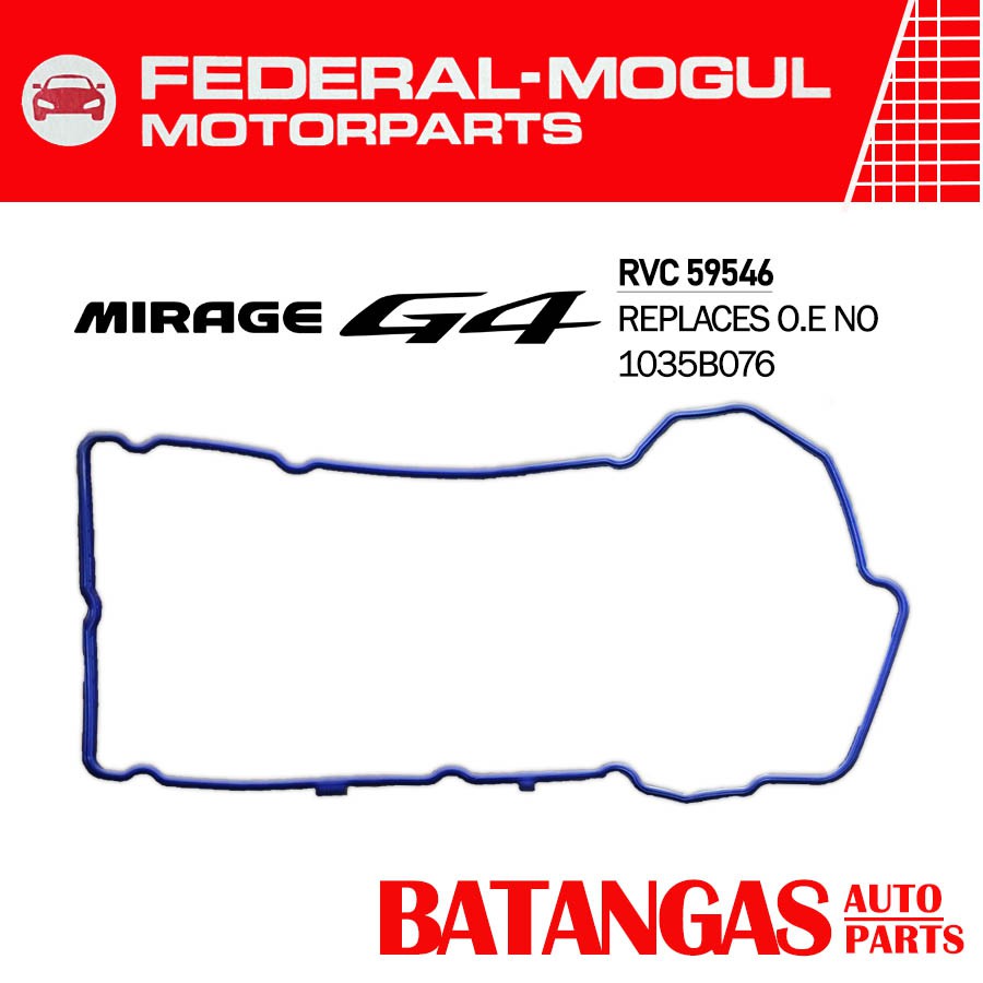 VALVE COVER GASKET Mitsubishi Mirage G4 2012-2018 1035B076 PN: RVC ...