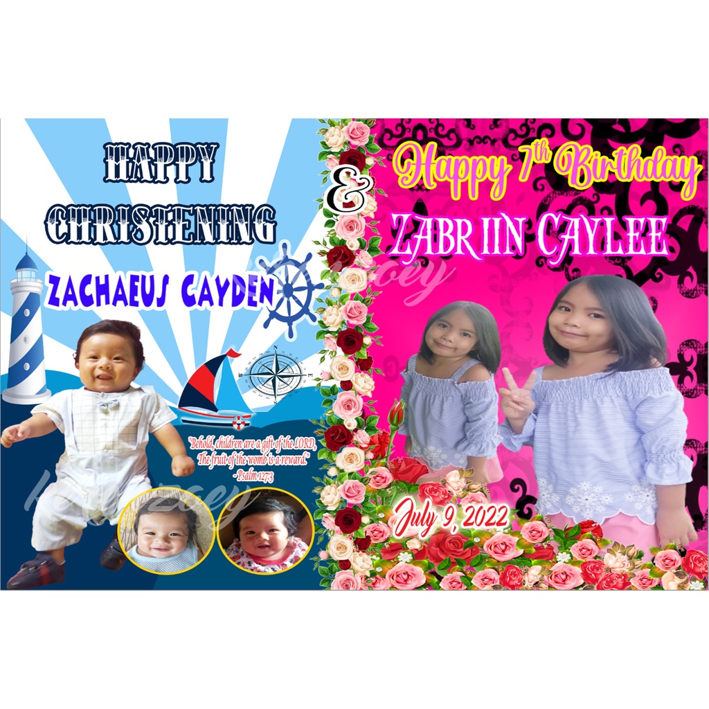 TARPAULIN PRINT W/LAYOUT DUAL CELBRATION | Shopee Philippines