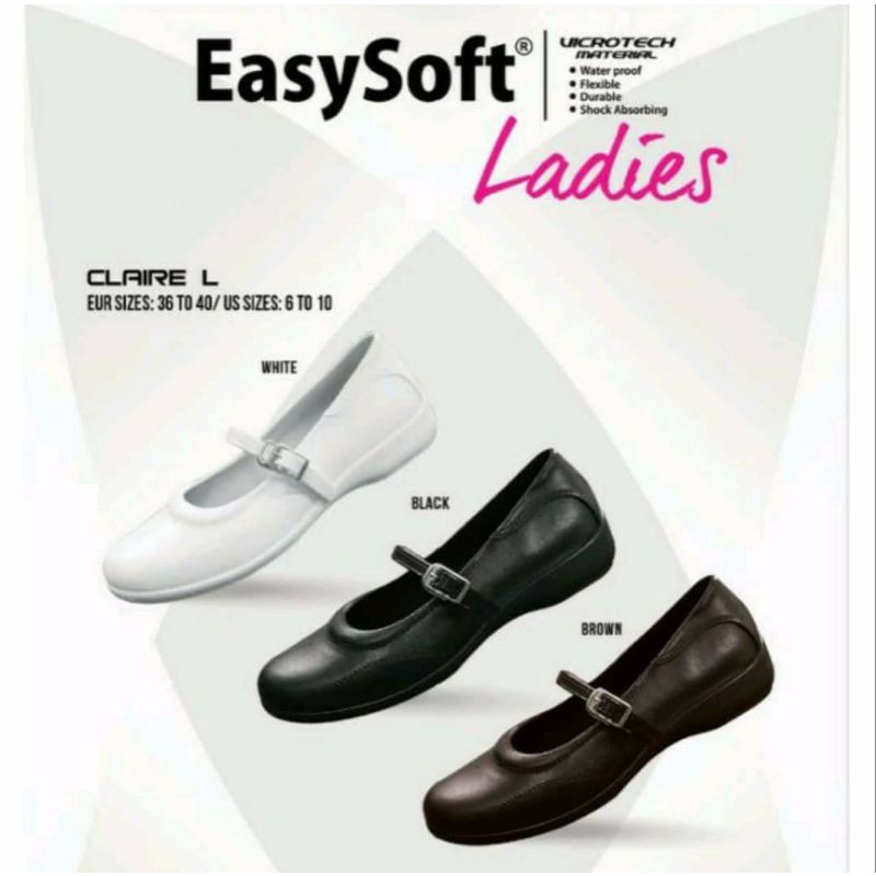 CLAIRE Easysoft (black/white) | Shopee Philippines