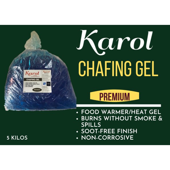 KAROL Chafing Gel 5 kgs. (Fuel Heat Gel, Food Warmer, For Catering ...