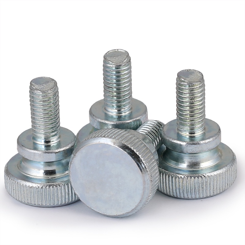 M3 M4 M5 M6 M8 M10 Hand Screw High Head Knurled Hand Screw Step Double ...