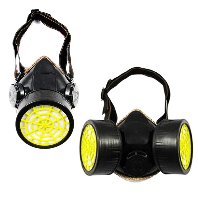 Gas Mask Single / Double Cartridge | Shopee Philippines