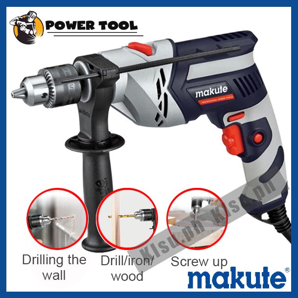 SUPER TOOLS MAKUTE Original ID009 Hammer Drill – 1020W/TOOLS | Shopee ...