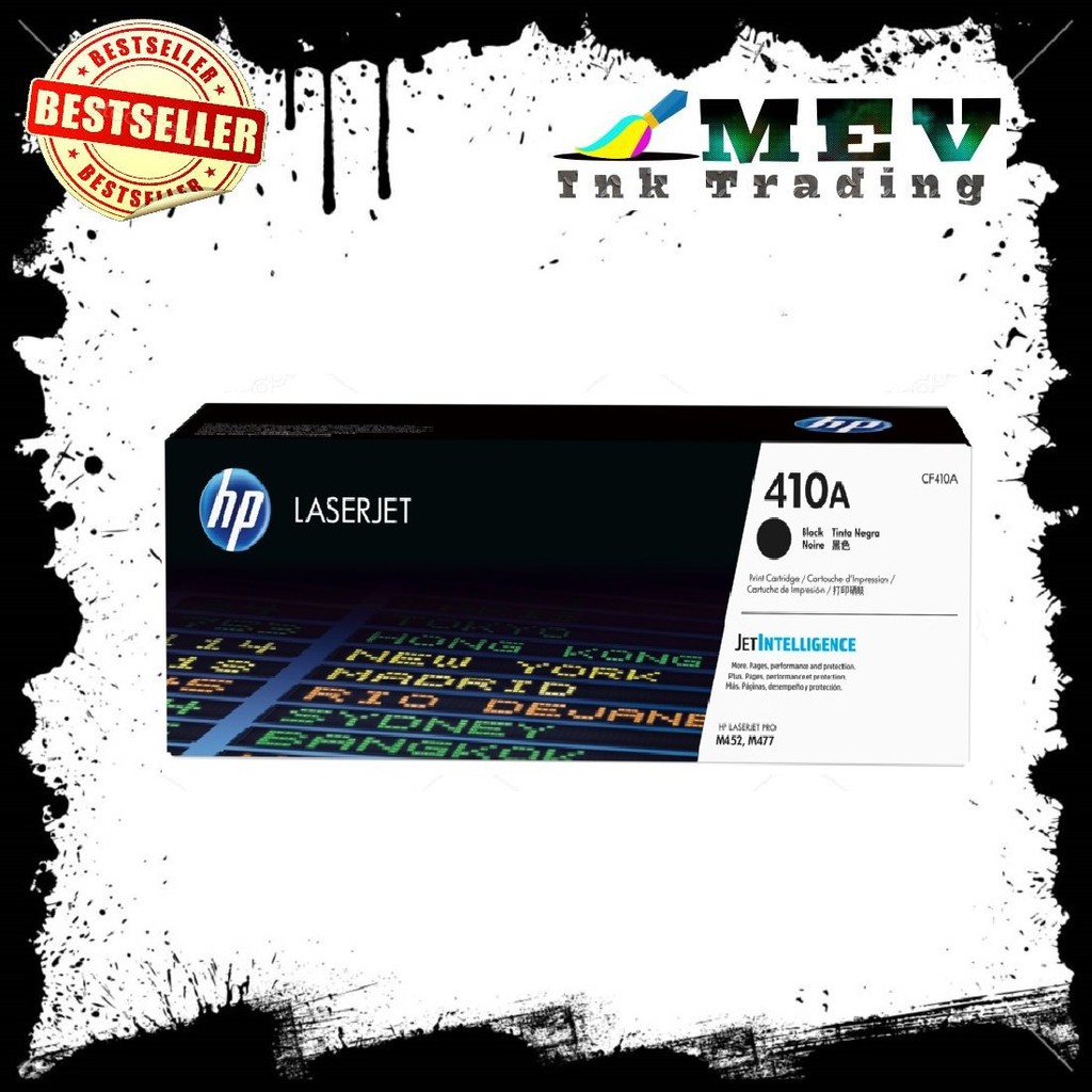 HP 410A (CF410A) Black Original LaserJet Toner Cartridge | Shopee ...
