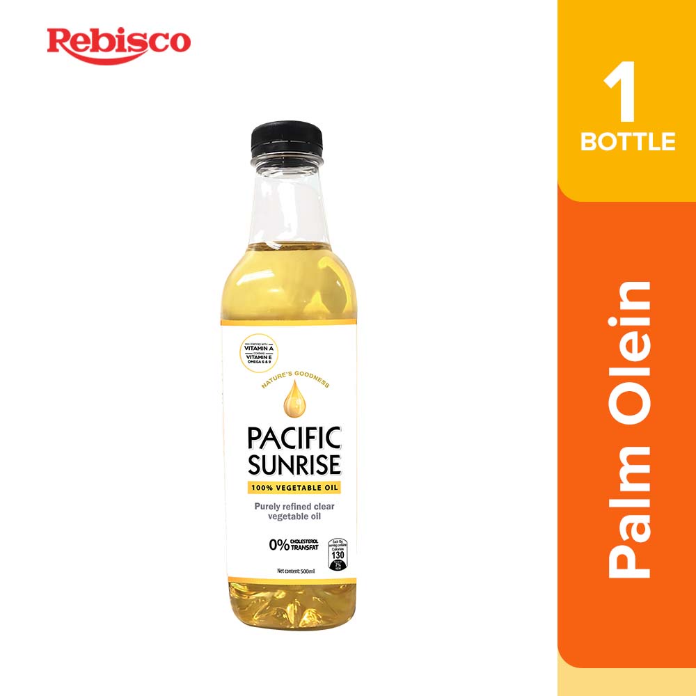 Pacific Sunrise Cooking Oil 500ml PET Bottle | Shopee Philippines