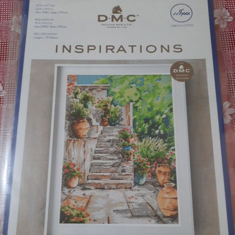 STAIRWAY (INSPIRATIONS) Cross stitch pattern DMC | Shopee Philippines