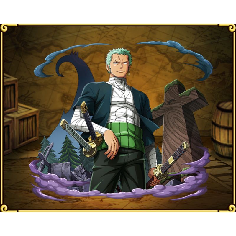 ANIME ~ ONE PIECE Zoro East Blue Collectible Trading Cards | Shopee ...
