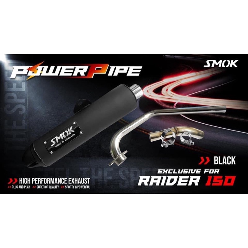 SMOK Power Pipe Raider 150 BLACK | Shopee Philippines
