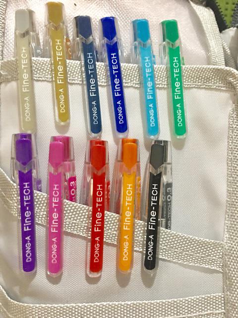 Dong - A Fine Tech Pen 0.3mm SET OF 11 | Shopee Philippines
