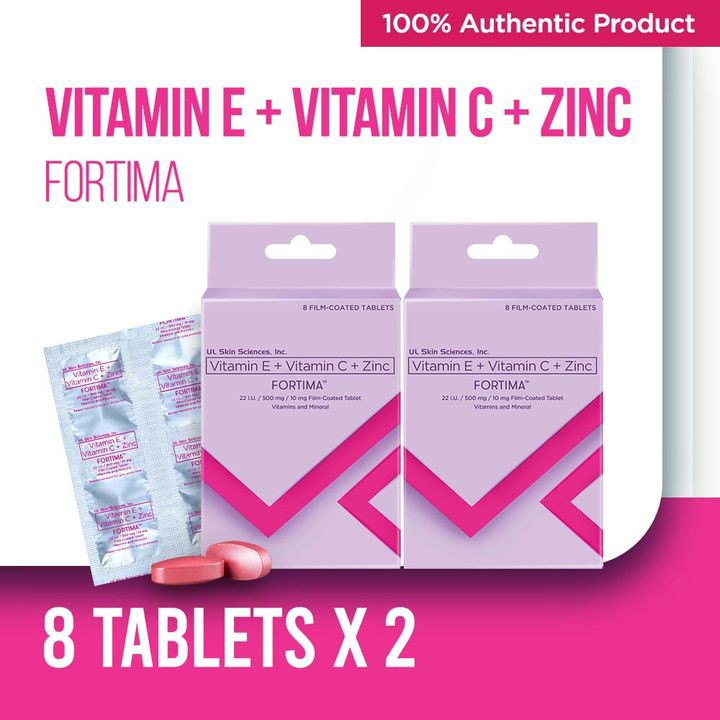 Fortima IMMUNITY Trial Bundle Fortima (Vitamin C + Zinc + Vitamin E) 8s ...