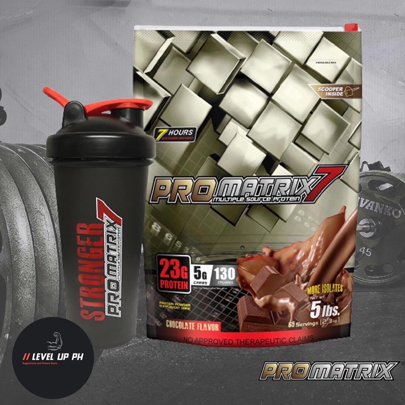 Promatrix 7 Whey Protein 5lbs + Free Shaker (2023 Expiry) | Shopee ...