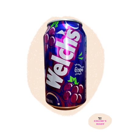 Welchs Grape Sparkling Soda 355ml | Shopee Philippines