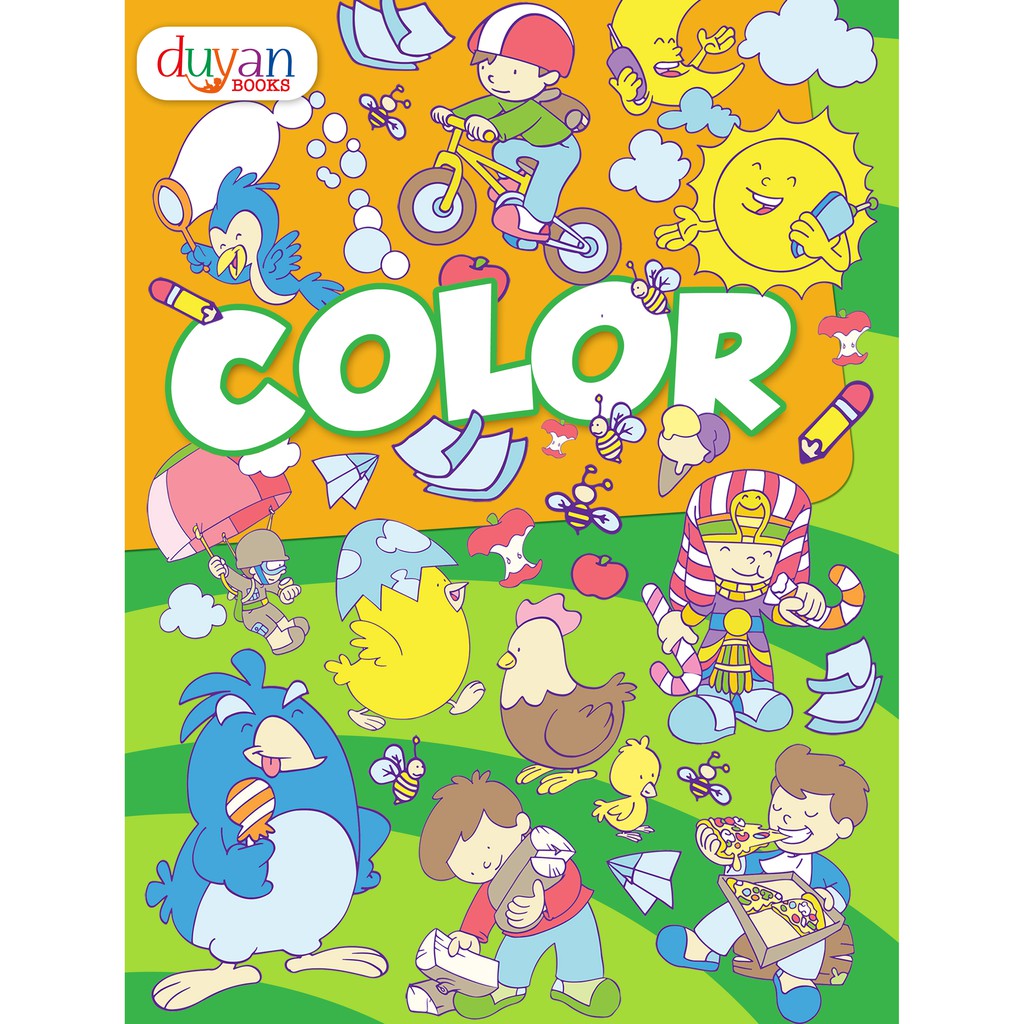 Color 1 - Coloring Book For Kids Ages 10 And Below - Duyan Books ...