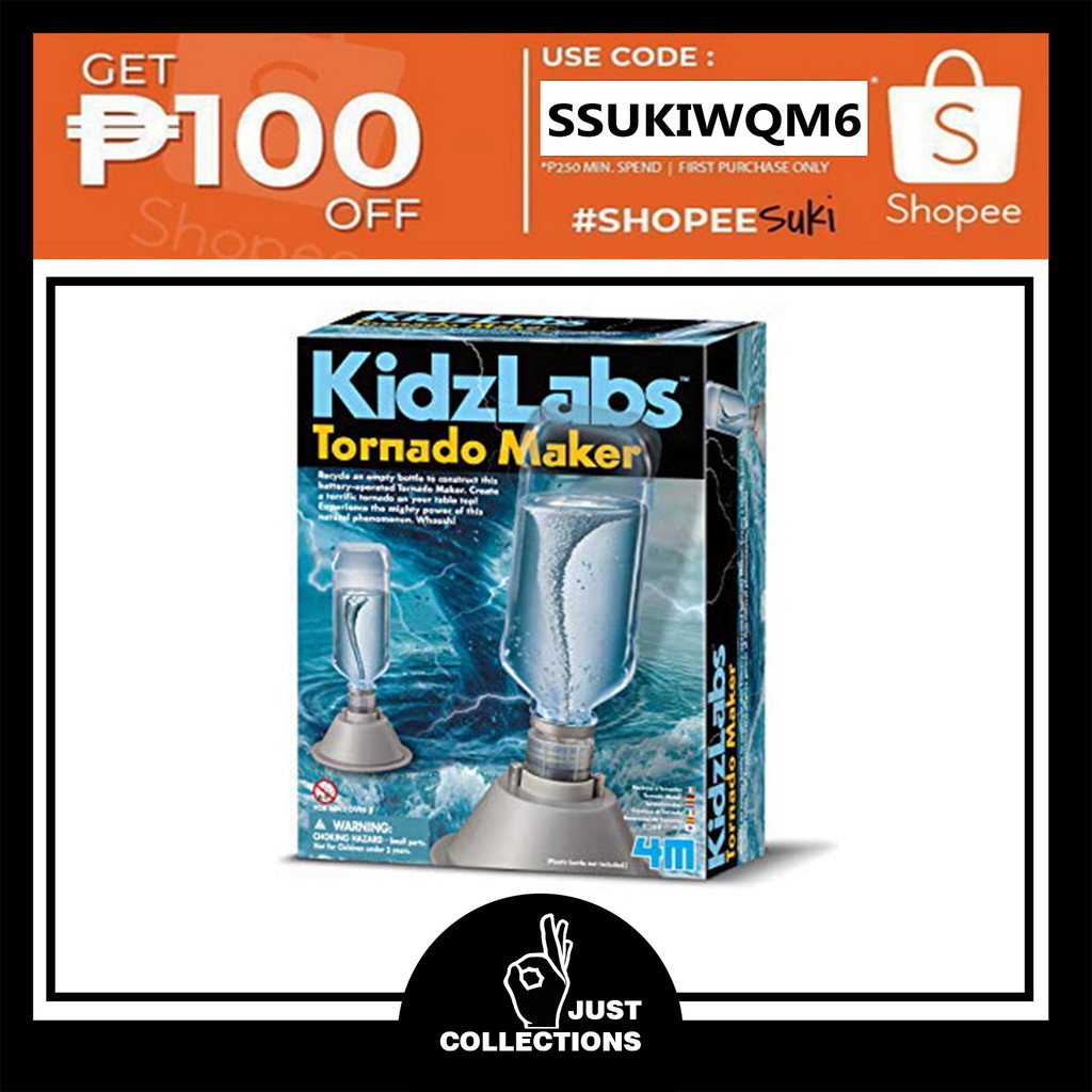 TORNADO MAKER Science toy Experiment | Shopee Philippines