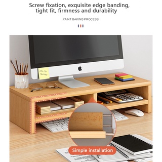 Monitor Stand Computer Screen Increased Shelf Computer Rack Desktop ...