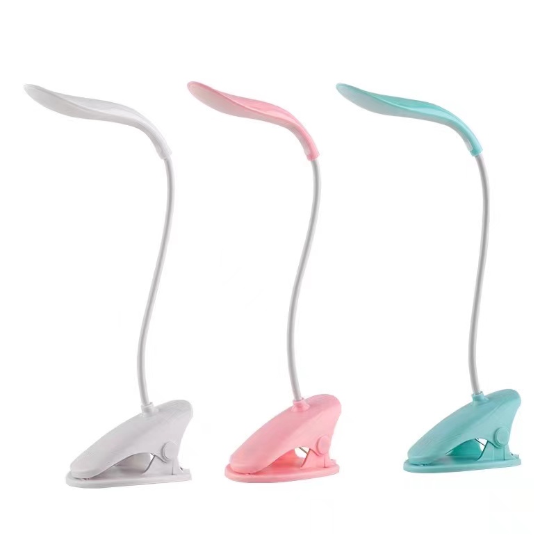 COD Clip Table Lamp Study 3 Modes Touch Rechargeable LED Reading Desk ...