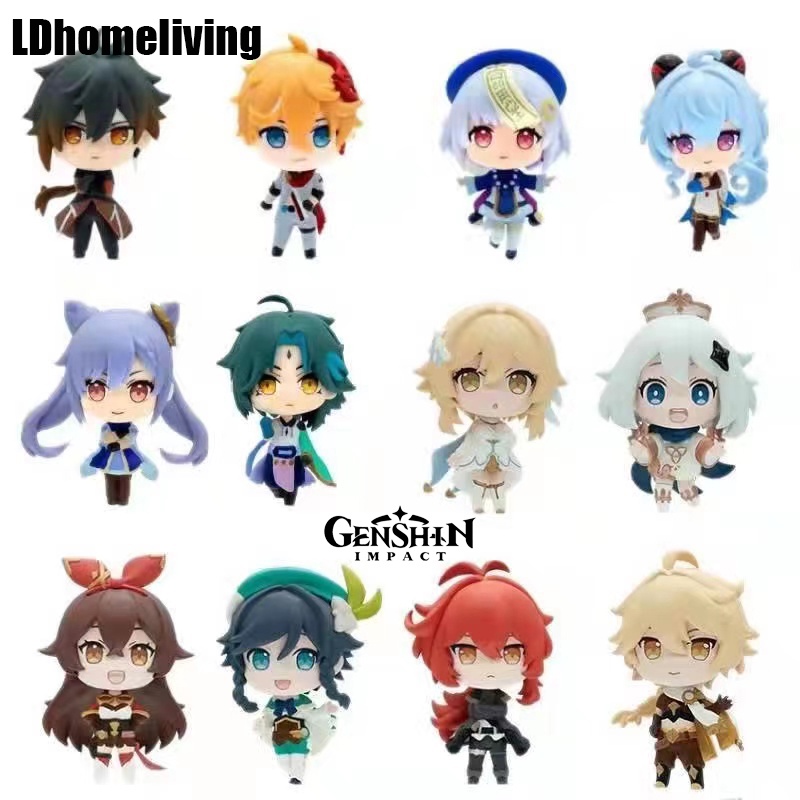 Game Genshin Impact figure Capsule Collection Figure Gashapon Gacha ...