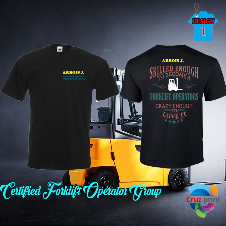 Forklift operator shirt | Shopee Philippines