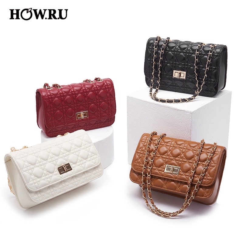 ORIGINAL HOWRU 2WAY BAG LAMBSKIN | Shopee Philippines