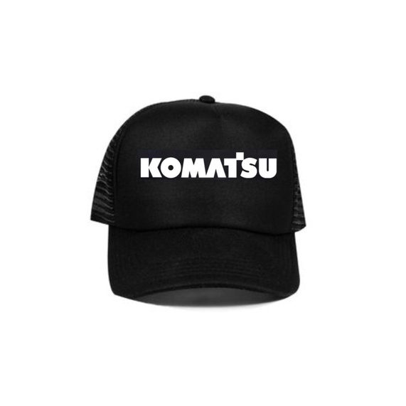 Double Mesh Foam Komatsu Polyflex Printed Trucker Cap for Men | Shopee ...